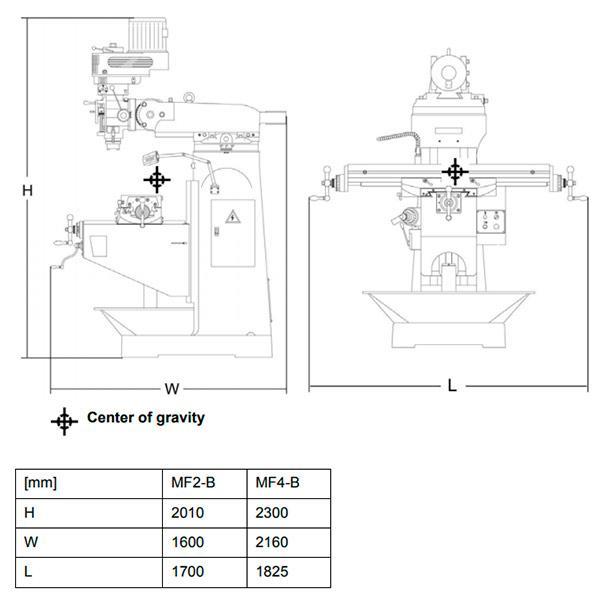 Сверлильно-фрезерный станок OPTImill MF 4-B Optimum в Москве и Жуковском